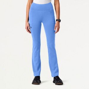 JAANUU Perri UltraSOFT™ Yoga Scrub Pant - Ceil Blue : Target