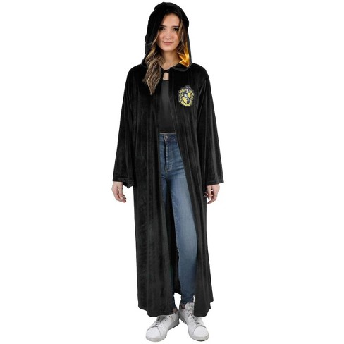 Harry Potter Unisex Adult Hogwarts Uniform Costume Robe Cloak ...