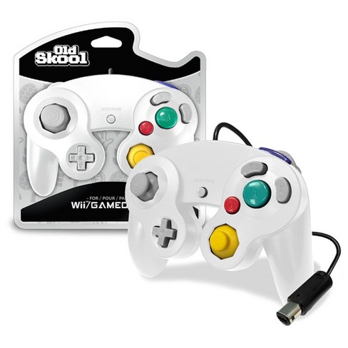 Old Skool Controller For Nintendo Gamecube/wii (white) : Target