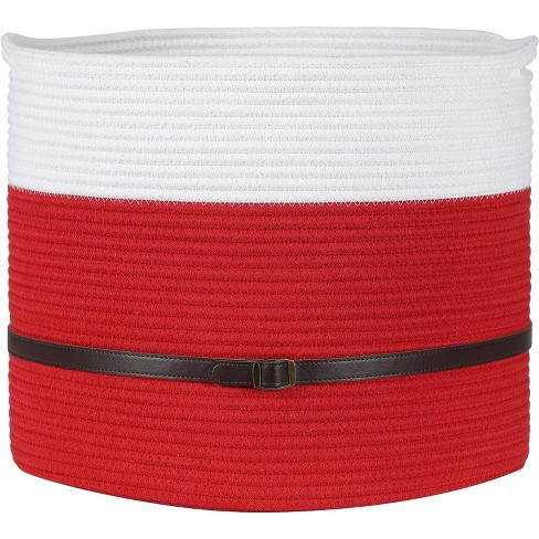 Midlee Christmas Santa Rope Basket (x-large) : Target