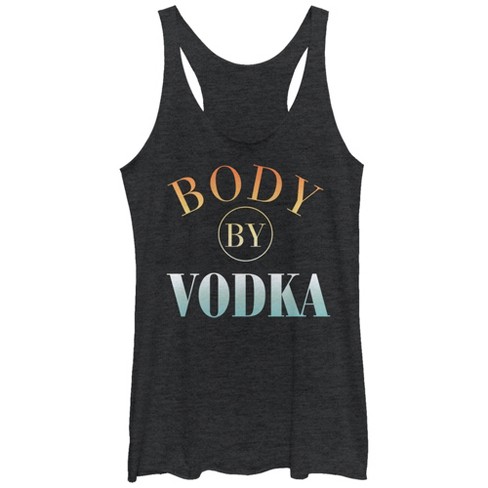 Women's Chin Up Body By Vodka Racerback Tank Top : Target