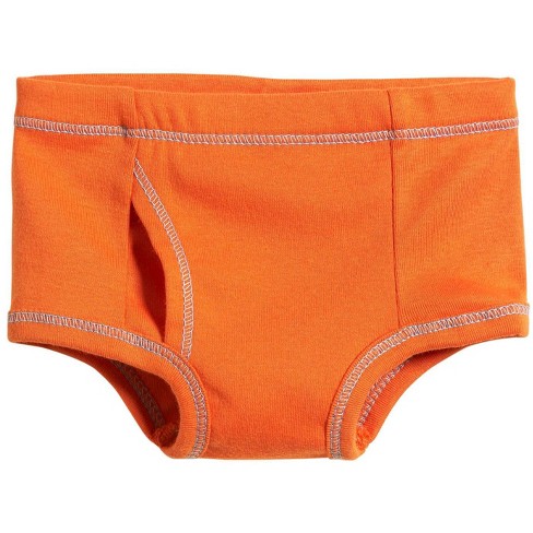 City Threads Usa-made Boys Soft Cotton Briefs | Orange - 5y : Target