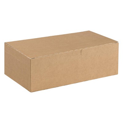 Inno-pak Dinner Box Kraft Brown Recyclable & Compostable - Case Of 250 ...