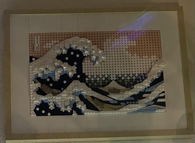 Lego Art Hokusai – The Great Wave Wall Art Adults Set 31208 : Target