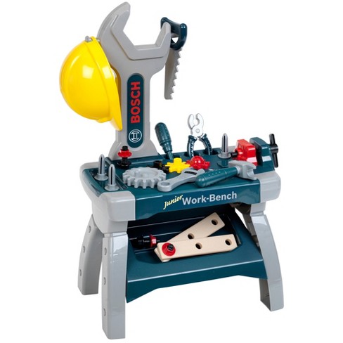 Bosch Junior Workbench - Tool Set & Workstation, Kids Pretend Play ...