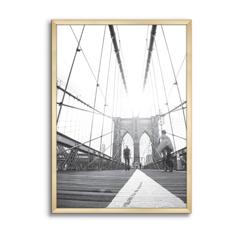 Master & Co. 20"x28" Highline Picture Frame Brass: Polystyrene Material ...