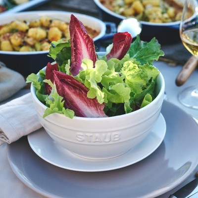 Staub Ceramic 2-pc Large Universal Bowl Set - White : Target