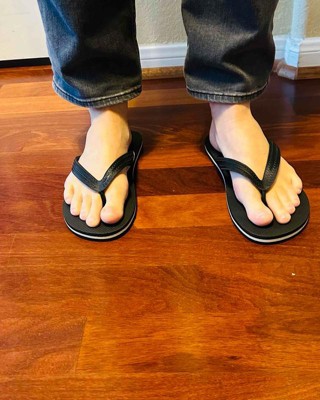 Men's Brent Flip Flop Sandals - Goodfellow & Co™ Black : Target