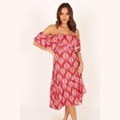 Petal And Pup Neoma Strapless Midi Dress : Target