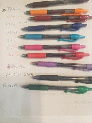 Pilot 18ct G2 Gel Pens Fine Point 0.7mm Assorted Inks : Target