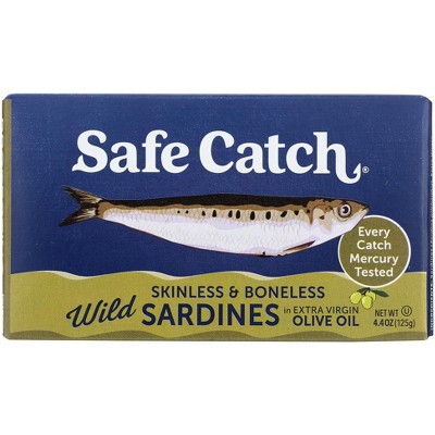 Wild Planet Wild Sardines In Water No Salt Added - Case Of 12/4.4 Oz ...