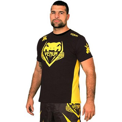 Venum Shogun Team Shockwave T-shirt - Xl - Black/yellow : Target