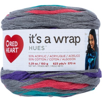 Red Heart It's A Wrap Hues Yarn : Target