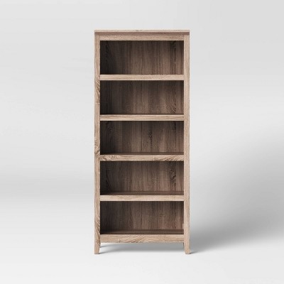 72" Carson 5 Shelf Bookcase - Threshold™ : Target