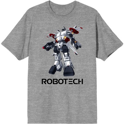 Robotech Alpha Tactical Armored Corps Seal Men's Black Tshirt : Target