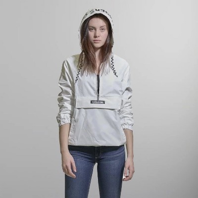Members Only Womens Chic Light Weight Jacket With Hood - White L : Target