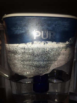 Pur Plus 11 Cup Water Pitcher Filtration System White/blue Ppt110wa ...