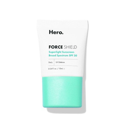 Hero Force Shield Superlight Sunscreen Spf30 - 10ml : Target