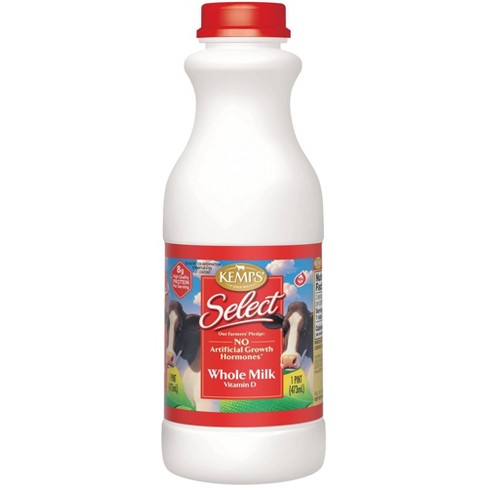 Kemps Select Whole Milk - 16 Fl Oz : Target