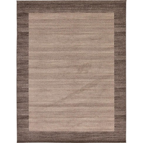 Unique Loom Abigail Del Mar Area Rug , 10'x13' Rectangular ,light Brown ...