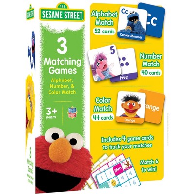 Masterpieces Kids Games - Sesame Street Cookie Monster Matching Game ...