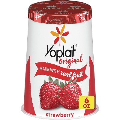 Yoplait Original Strawberry Yogurt - 6oz : Target
