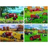 Masterpieces Inc Farmall Tractors 4-pack 500 Piece Jigsaw Puzzles : Target