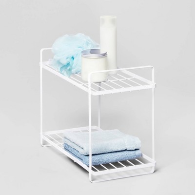 Tiered Vanity Organizer White - Brightroom™ : Target