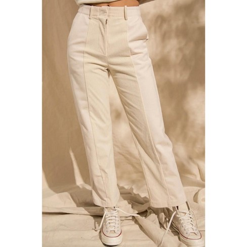 Women's Danielle Split Panel Pants - Papermoon : Target
