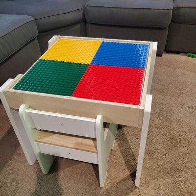 Teamson Kids Multi-activity Table With Reversible Tabletop & Chairs Set ...