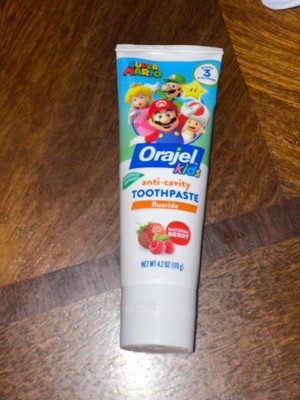 Orajel Kids' Super Mario Fluoride Toothpaste - 4.2oz : Target