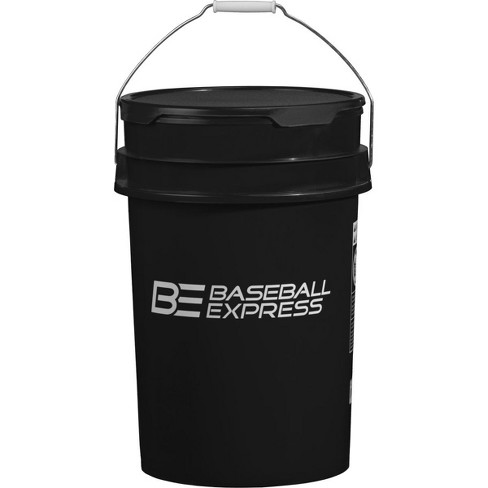 Baseball Express Empty Ball Bucket With Padded Lid : Target