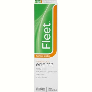 Fleet Mineral Oil Enema Laxative for Constipation Rectal Laxative Enema ...