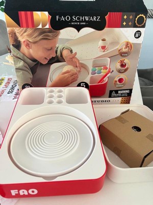 Fao Schwarz pottery Wheel Studio All-in-one Sculpting Workstation : Target