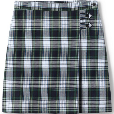 Lands' End School Uniform Kids Plus Plaid A-line Skirt Below The Knee ...