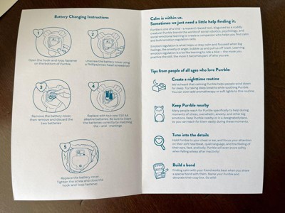 Purrble Calming Toy Companion - Interactive Plush : Target