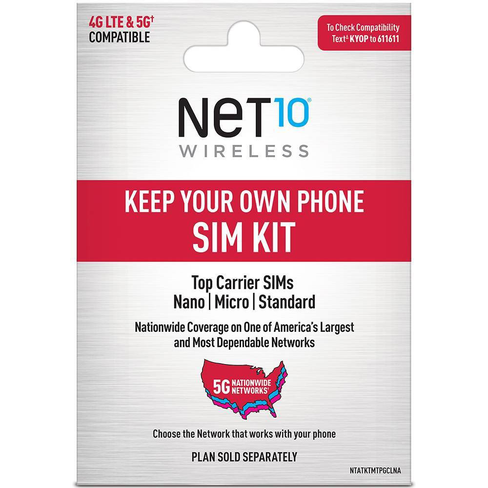 Net BYOP Mini SIM Pack, Cell Phones and Accessories