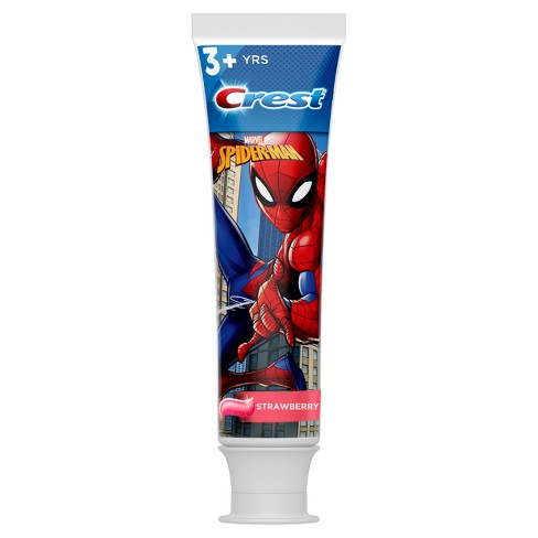 Crest Kids' Toothpaste Featuring Marvel's Spider-man Strawberry Flavor ...