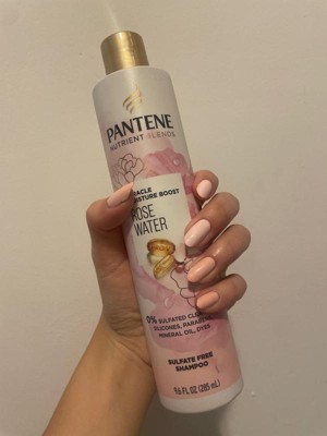 Pantene Nutrient Blends Sulfate Free Miracle Moisture Rose Water ...