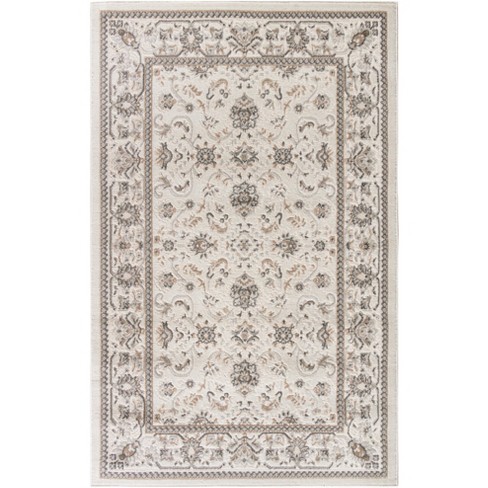 Nourison Serenity Home Traditional Indoor Area Rug Ivory Mocha 3'11" X ...