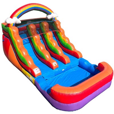 Yaheetech Inflatable Bounce House With Slide For Kids Aged 3 To 10 ...