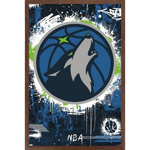 Trends International Nba Minnesota Timberwolves - Maximalist Logo 23 ...