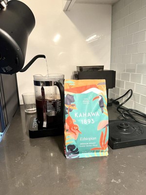 Kahawa 1893 Ethiopia Single Origin Coffee Medium Roast - 12oz : Target
