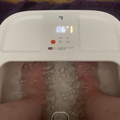 Sharper Image Massager Foot Bath Heating With Lcd : Target