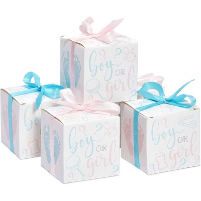Sparkle And Bash 50 Pack Paper "boy Or Girl" Gender Reveal Party Favors ...