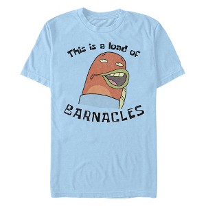 Men's SpongeBob SquarePants This Is A Load of Barnacles T-Shirt - Light ...