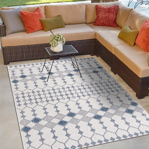 Unique Loom Outdoor Trellis Area Rug : Target