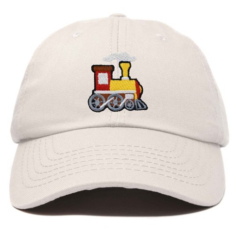Dalix Train Cotton Dad Hat Adjustable Soft Baseball Cap Mens In Beige ...