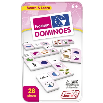 Junior Learning Fractions Dominoes : Target