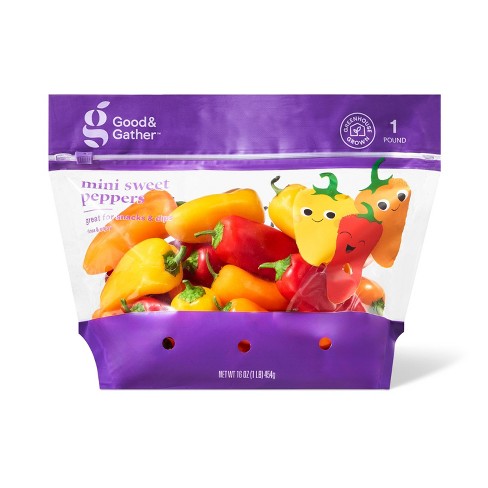 Mini Sweet Peppers - 16oz - Good & Gather™ (packaging May Vary) : Target